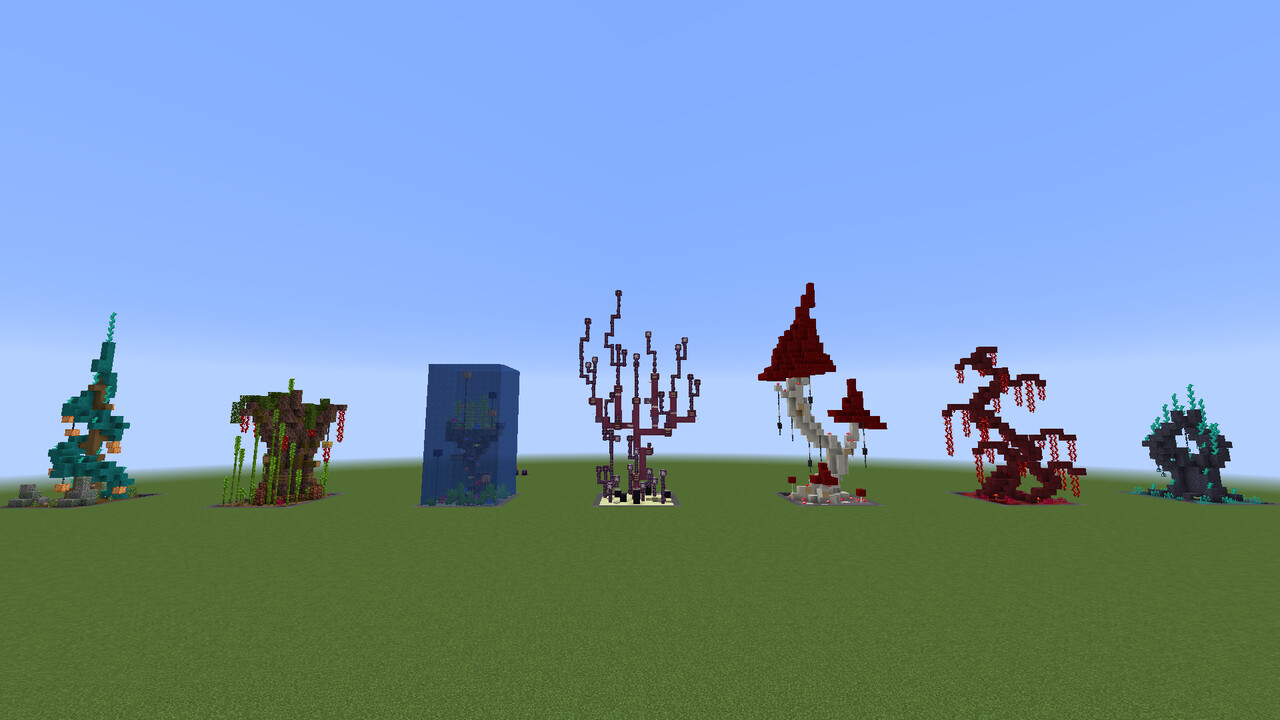 1.16 Nether update : Tree bundle Minecraft Map