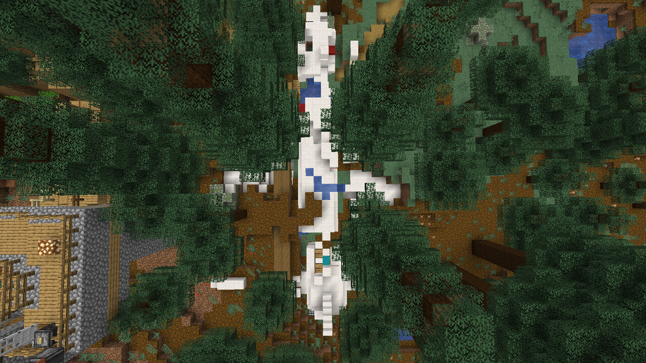 Crashed plane Minecraft Map
