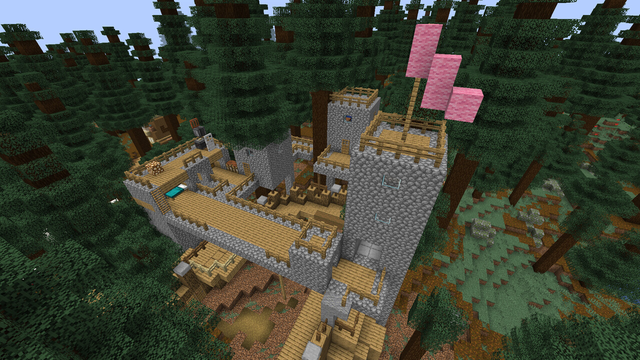 Crashed plane Minecraft Map