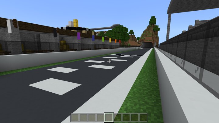 Race Track Minecraft Map