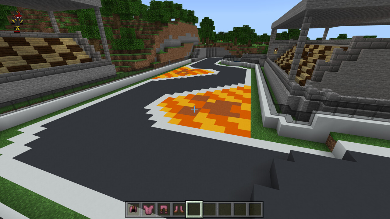 Race Track Minecraft Map