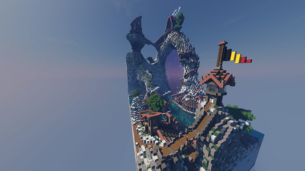 Giant Nether Portal Minecraft Map