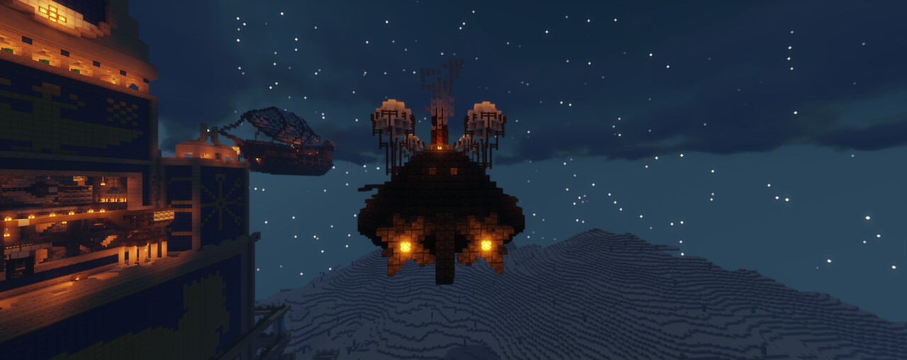 Ironclad Airship Minecraft Map
