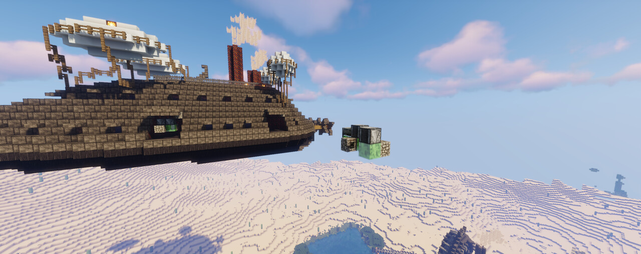 Ironclad Airship Minecraft Map