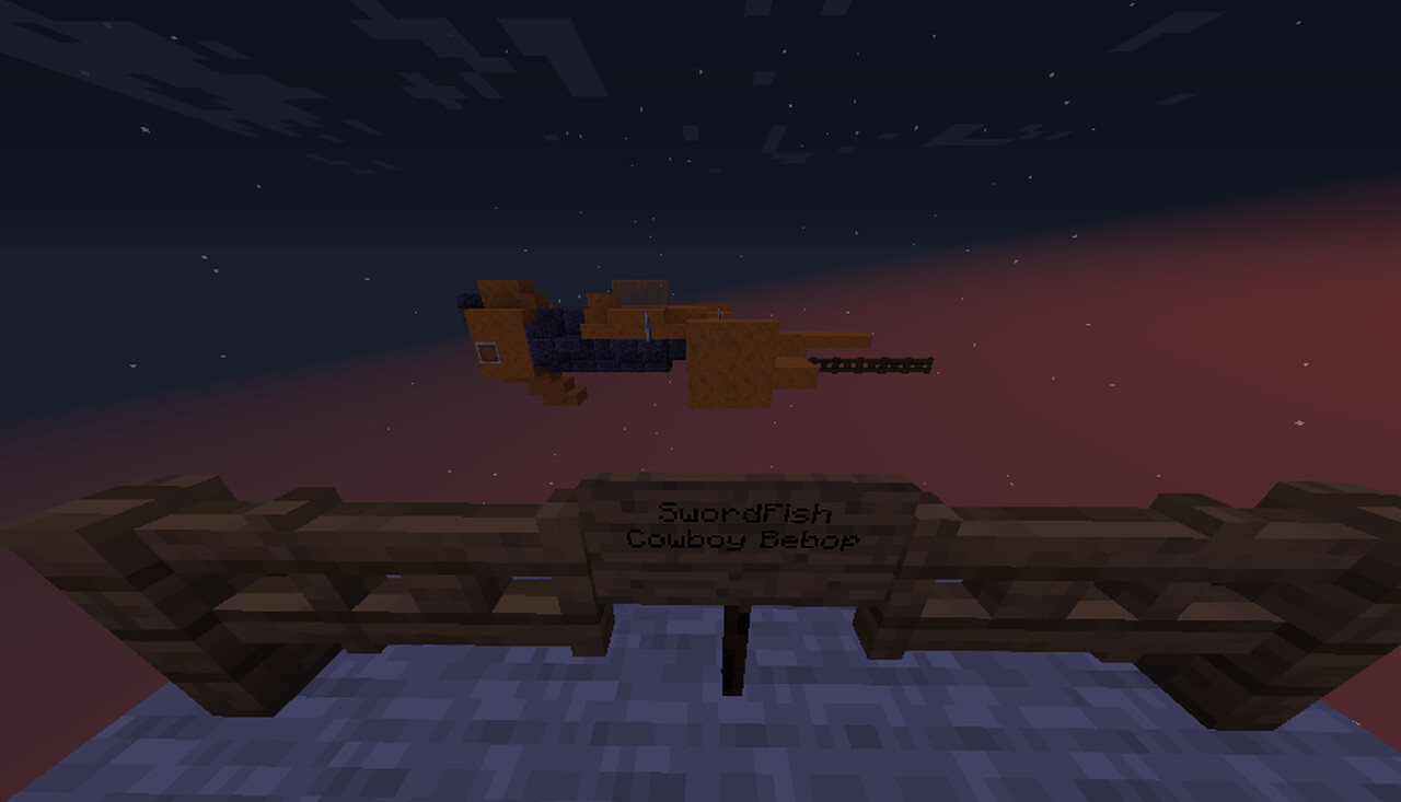 SwordFish II | Cowboy Bebop Minecraft Map