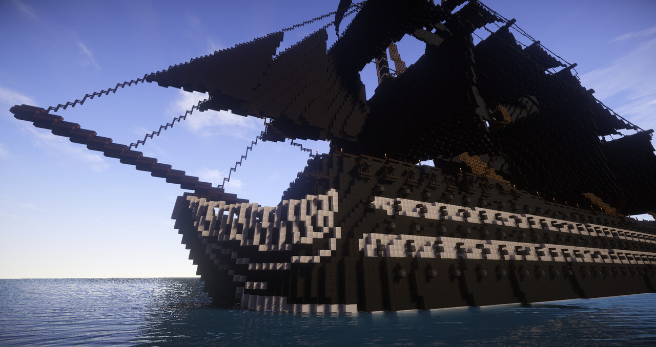 Leviathan - fantasy sailing ship Minecraft Map