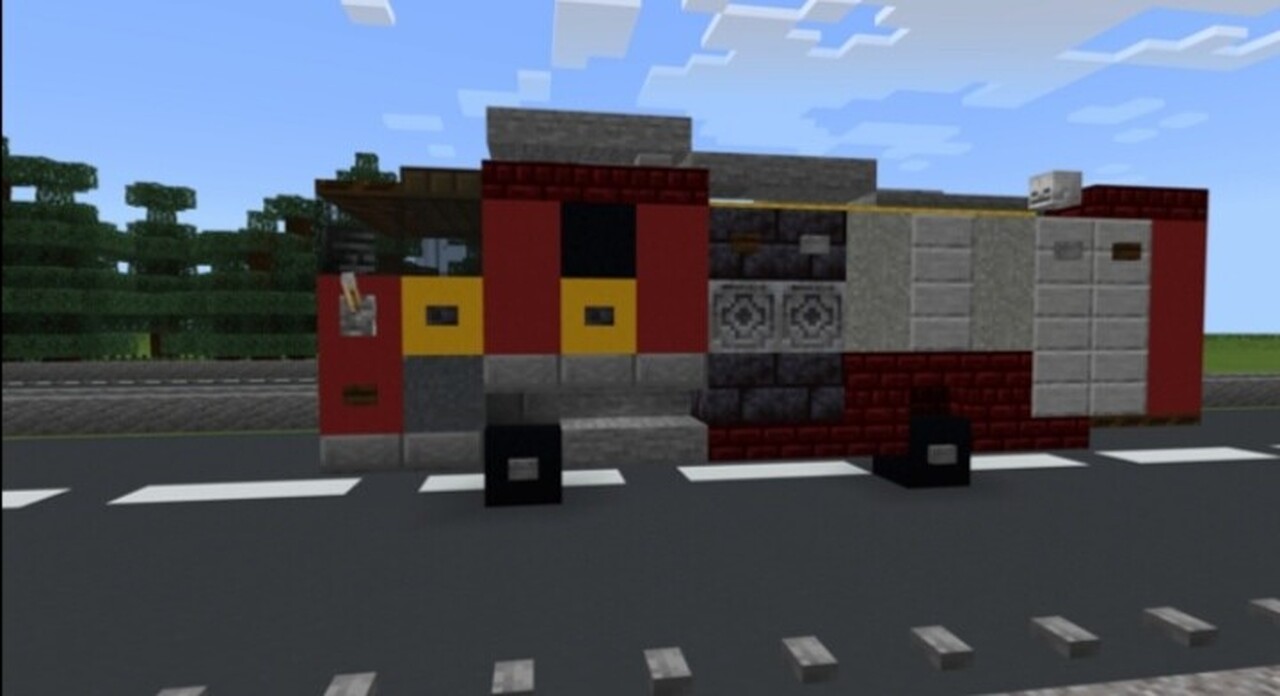 London emergency vehicle pack Minecraft Map