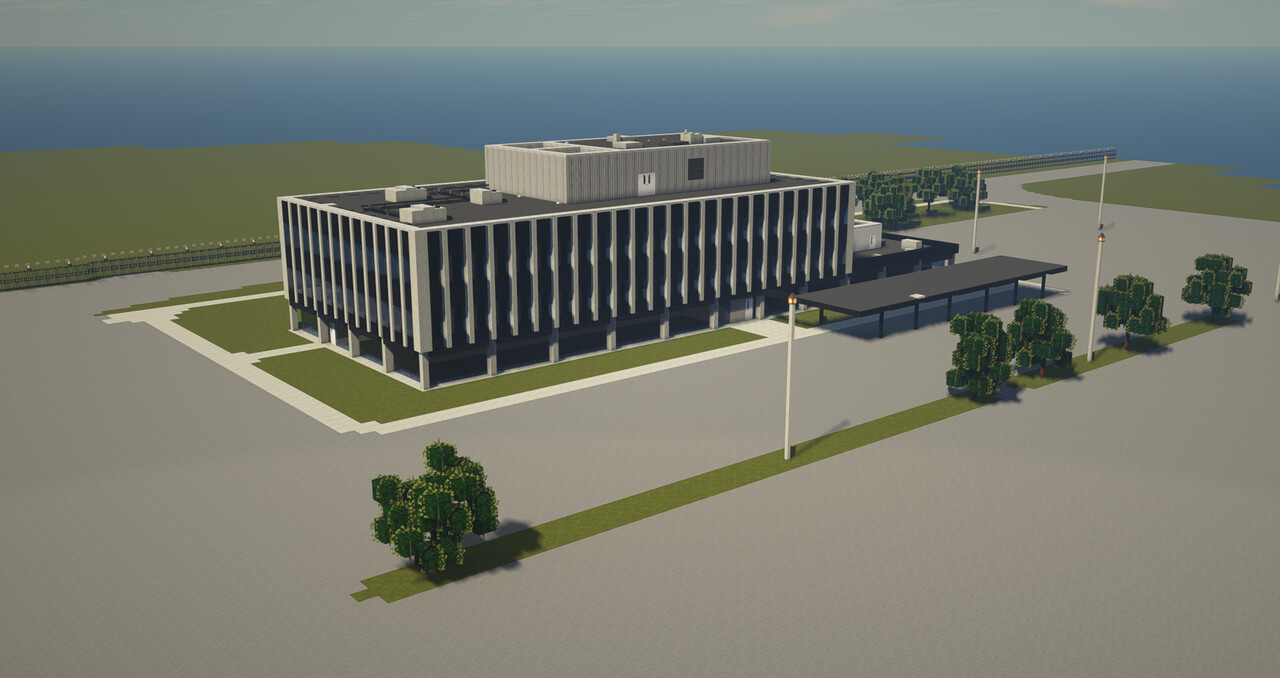 Atlas Steels Administration Building 1:1 Minecraft Map
