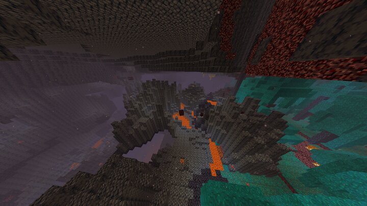 Nether Survival - Warped Forest Minecraft Map