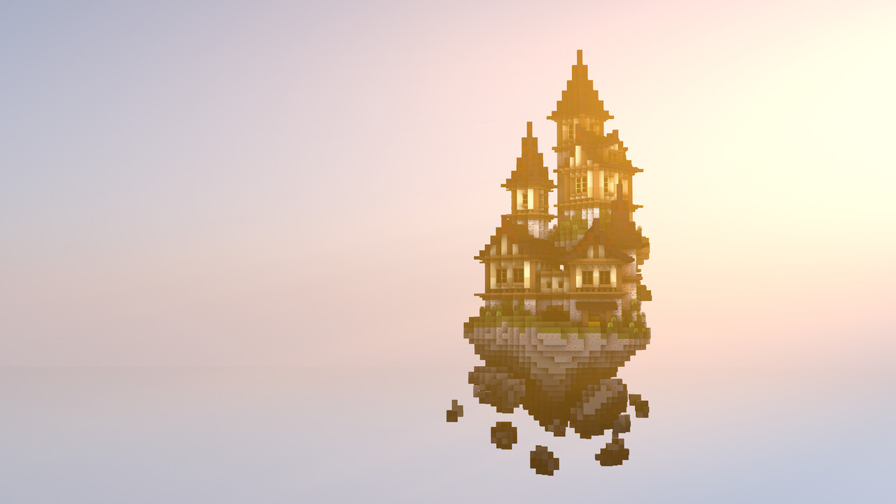 Floating Witch Island Minecraft Map