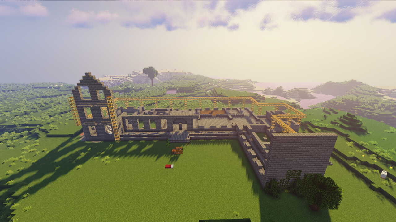 W.I.P Massive Manor (Survival Build) Minecraft Map