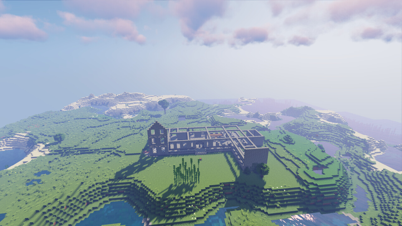 W.I.P Massive Manor (Survival Build) Minecraft Map