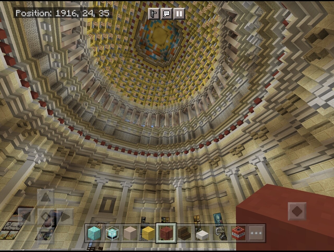 US Capitol Building (central core, no House or Senate Wings) Minecraft Map