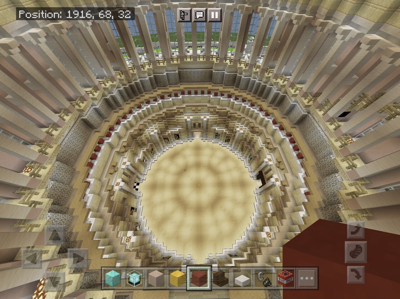 US Capitol Building (central core, no House or Senate Wings) Minecraft Map