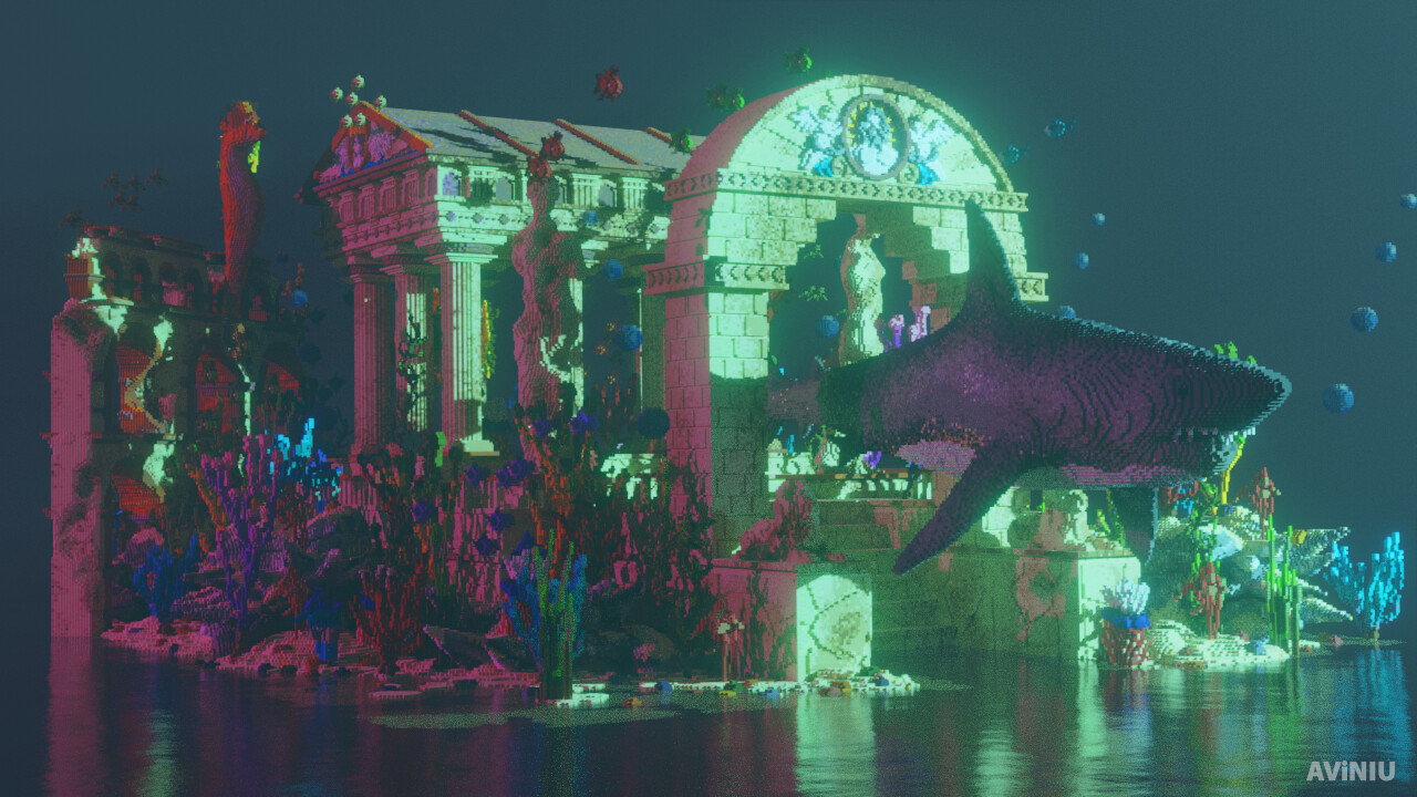 Ancient Atlantis Minecraft Map