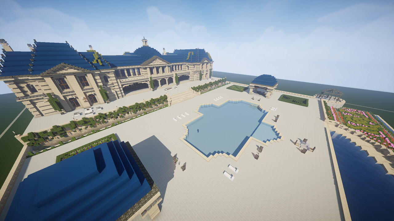 French Mansion Minecraft Map