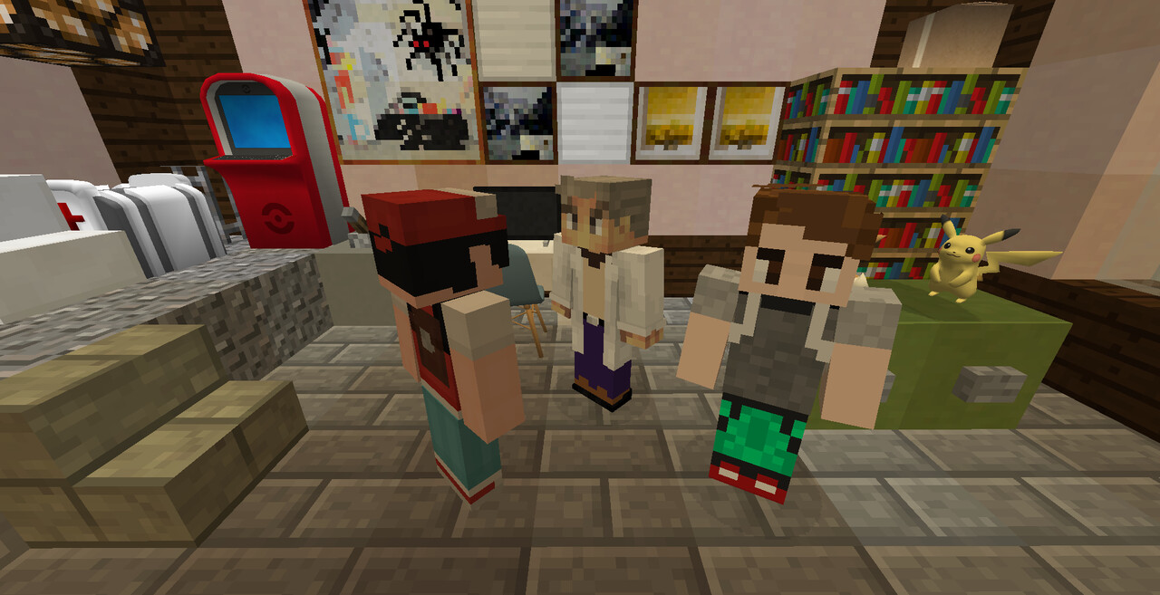 Pixelmon Let's Go Kanto Minecraft Map