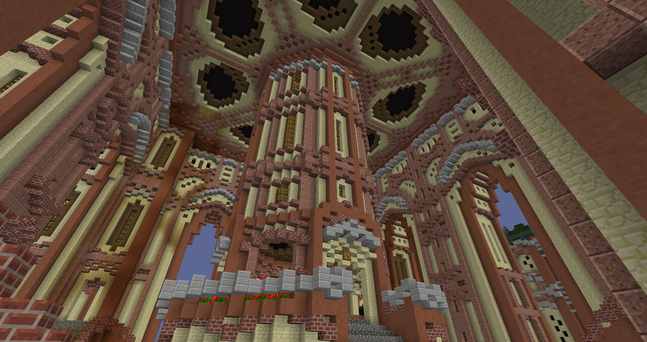 Alpine Factions Castle (Winter) Minecraft Map