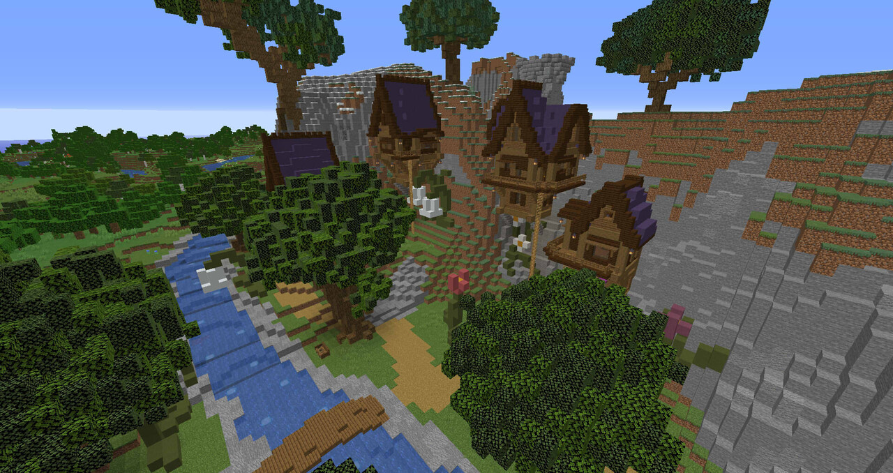 Flower Valley Minecraft Map