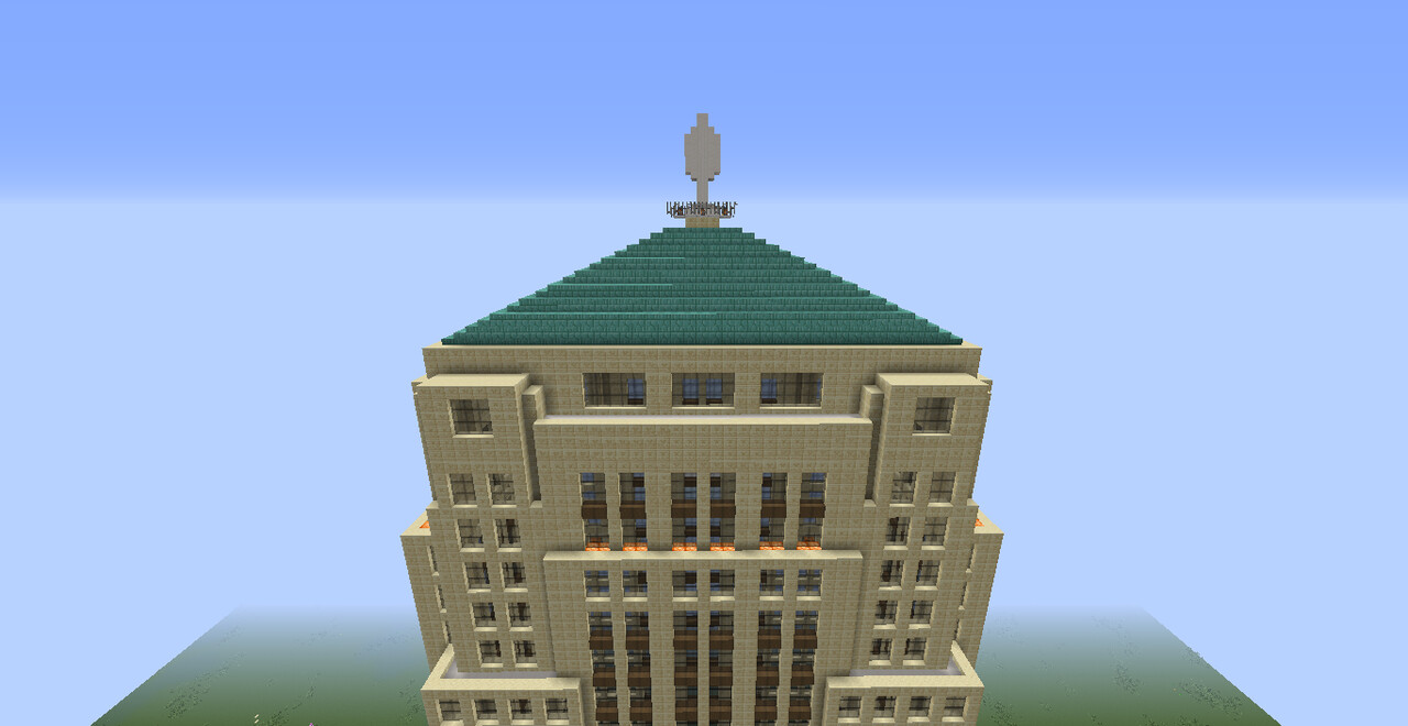 Chicago Board of Trade Building Minecraft Map