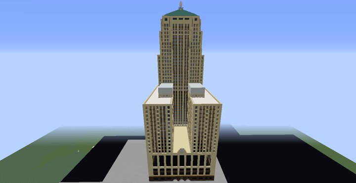 Chicago Board of Trade Building Minecraft Map