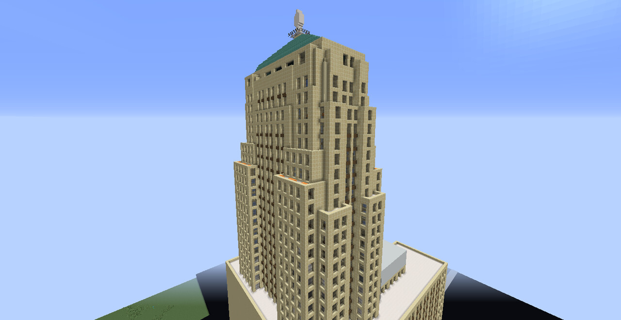 Chicago Board of Trade Building Minecraft Map