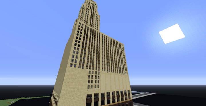 Chicago Board of Trade Building Minecraft Map