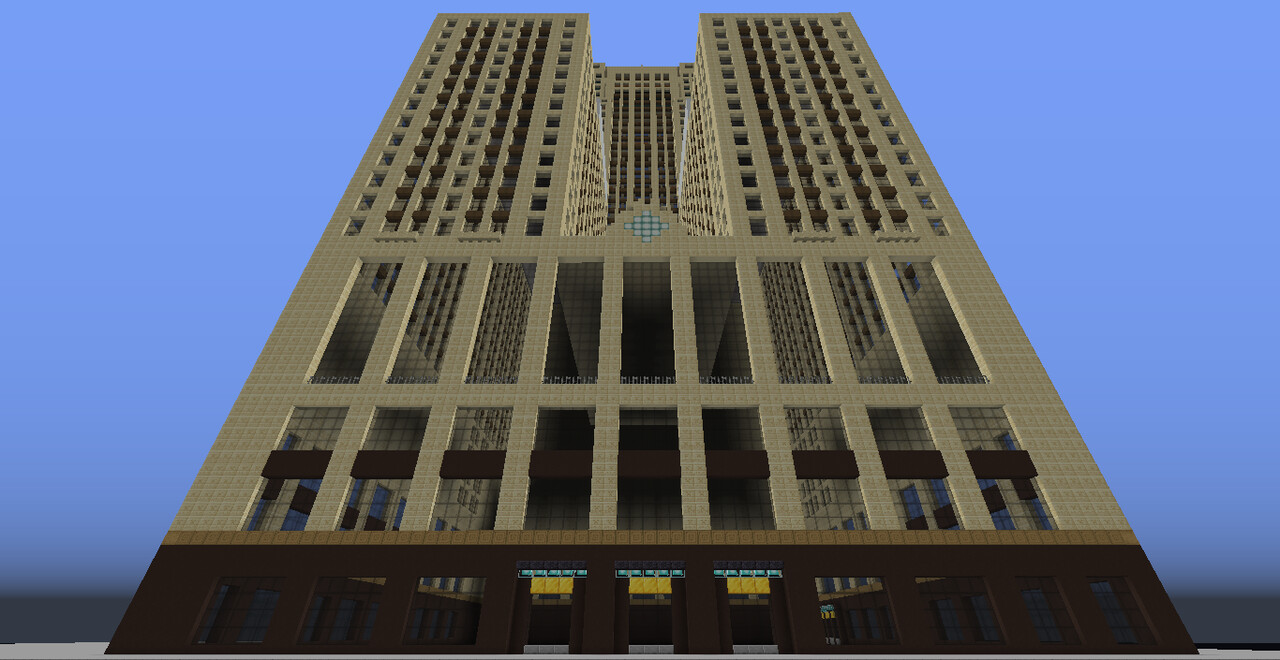 Chicago Board of Trade Building Minecraft Map