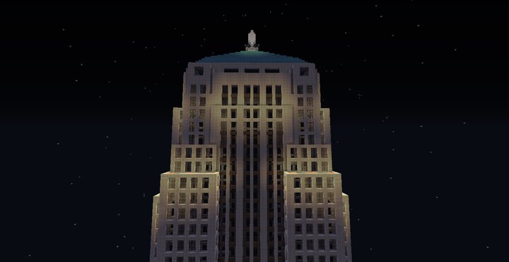Chicago Board of Trade Building Minecraft Map