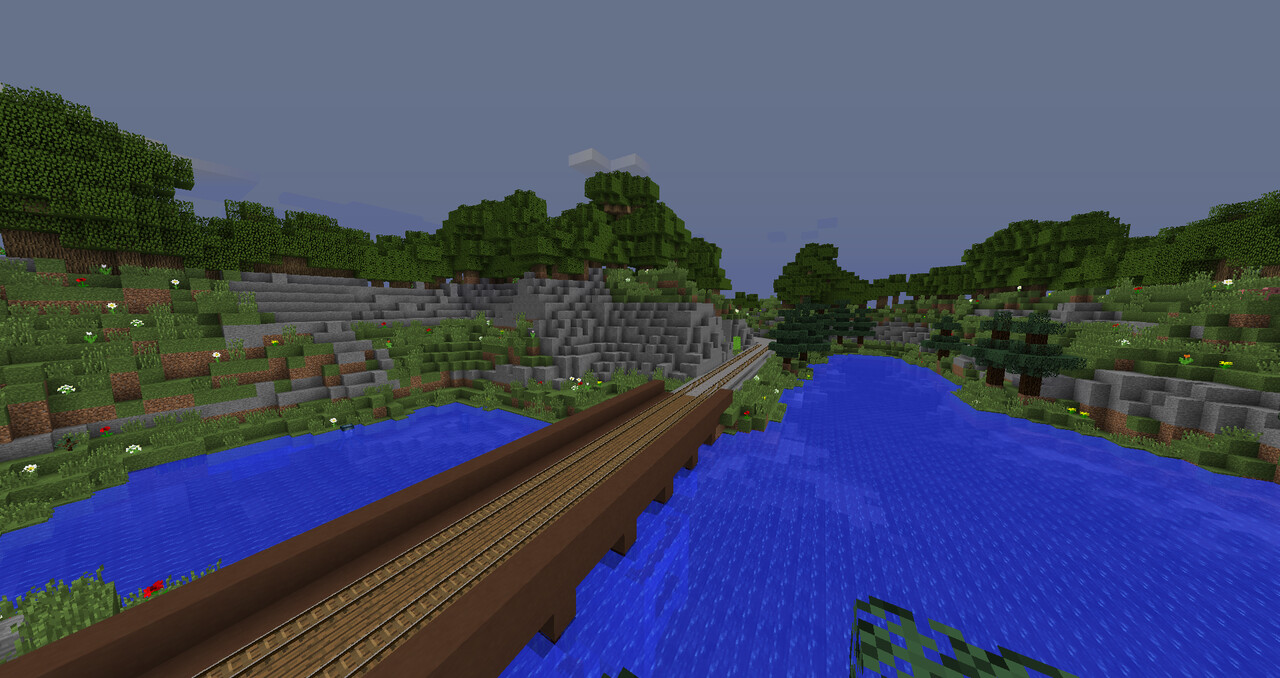 Empire Rail Remastered Traincraft Map Minecraft Map