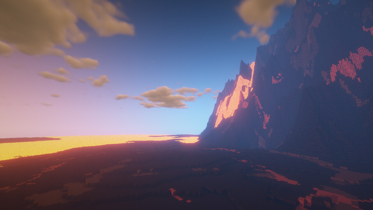 Nether landscape Minecraft Map