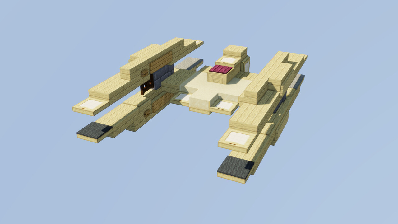 Vulture-Class Droid Starfighter Minecraft Map