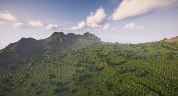 Herja - Ancient Mountain Canyon Valley (1000+) Minecraft Map