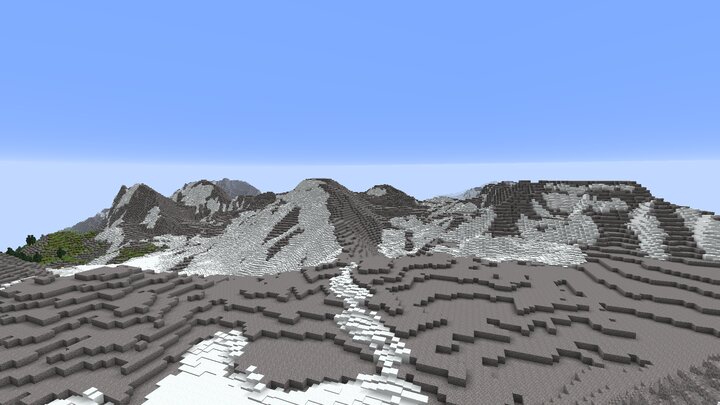Mountain Valley Minecraft Map