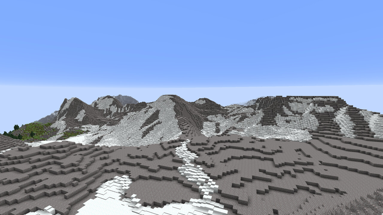 Mountain Valley Minecraft Map