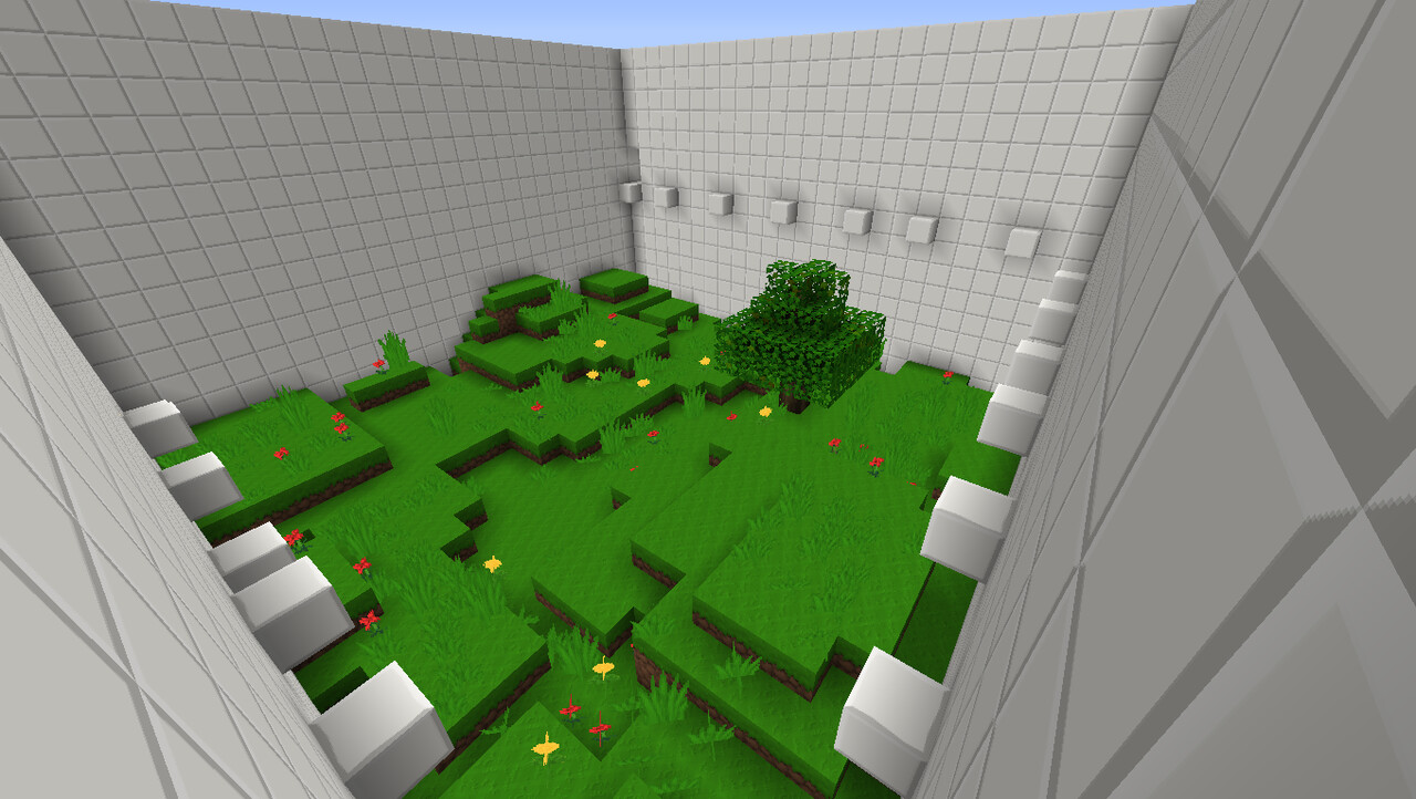 Parkour rooms biomes Minecraft Map