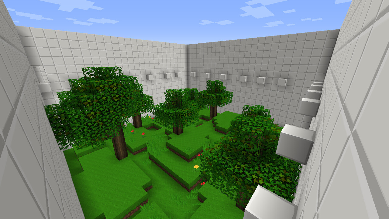 Parkour rooms biomes Minecraft Map