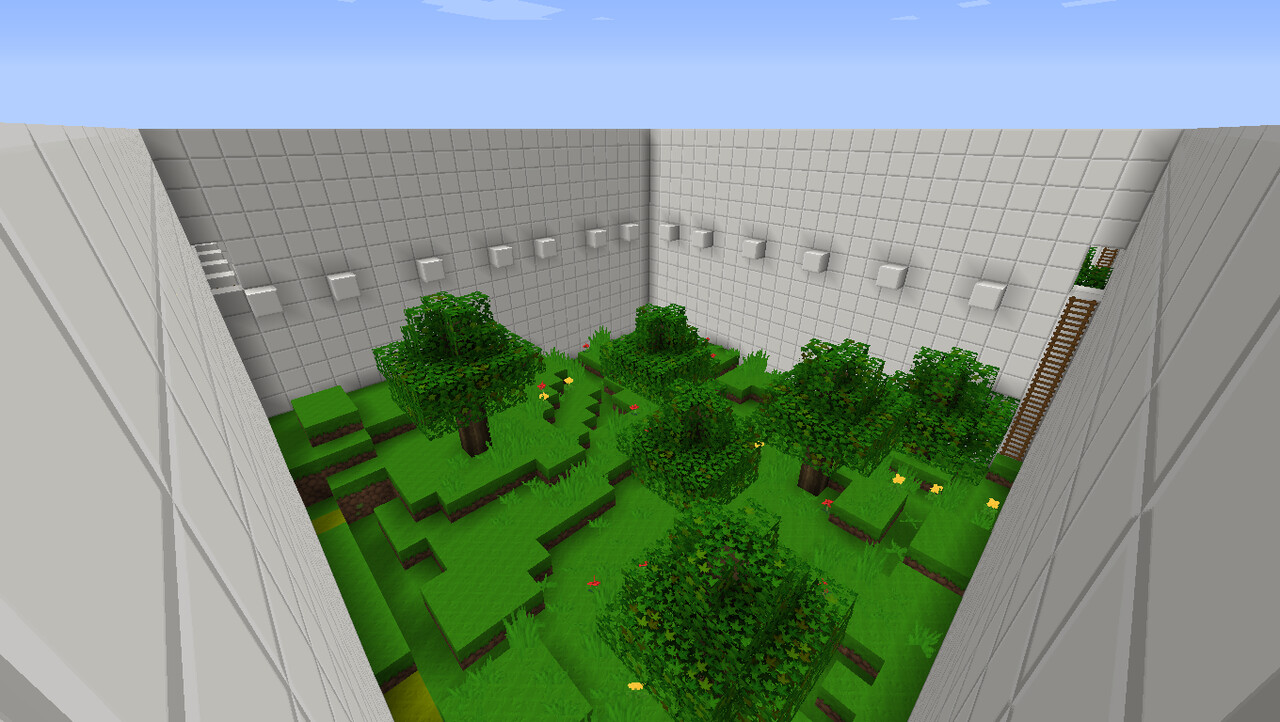 Parkour rooms biomes Minecraft Map