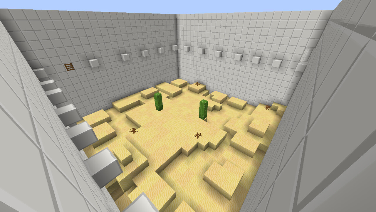 Parkour rooms biomes Minecraft Map