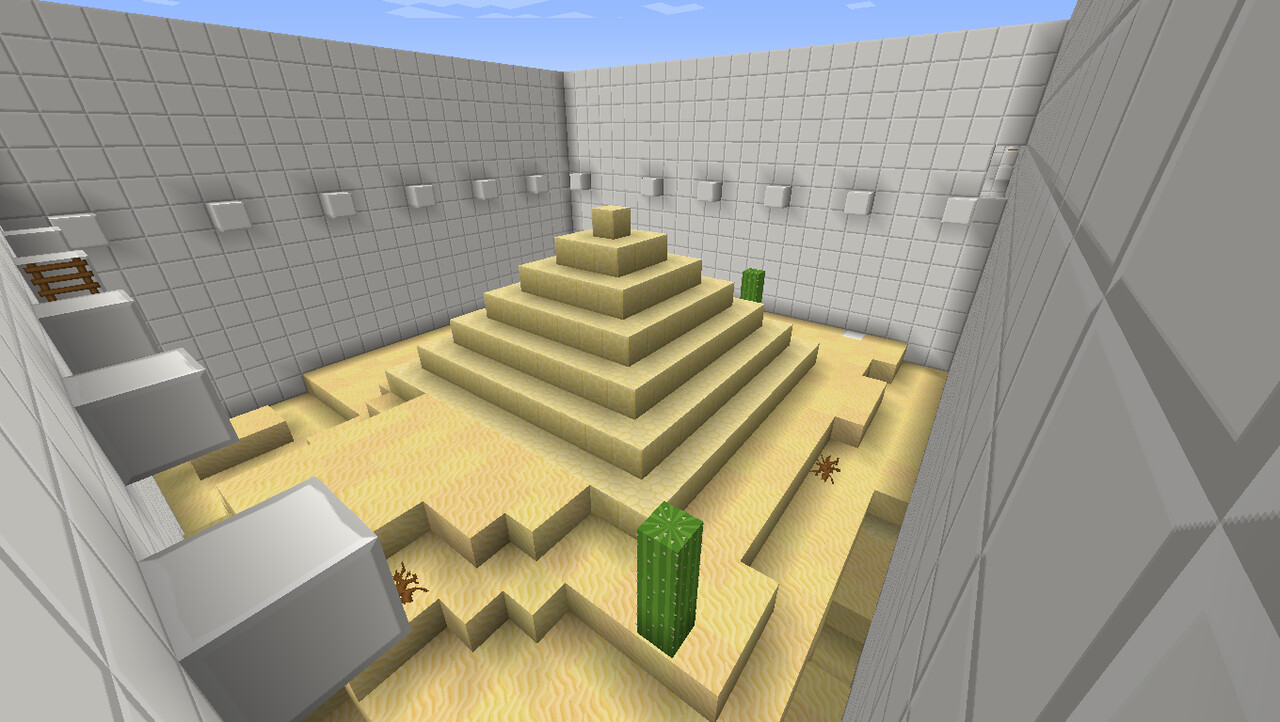 Parkour rooms biomes Minecraft Map