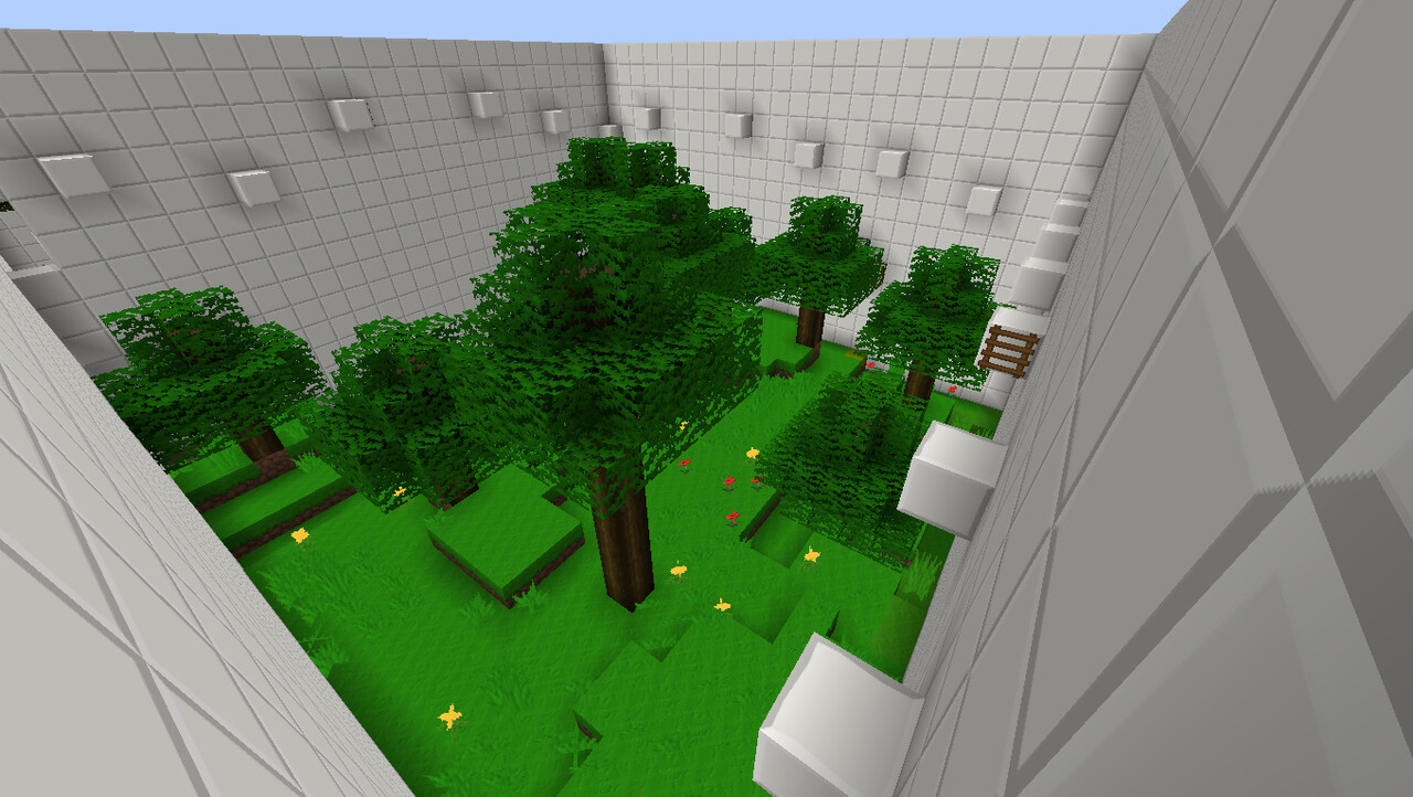 Parkour rooms biomes Minecraft Map