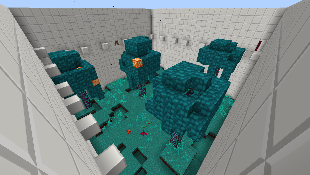 Parkour rooms biomes Minecraft Map