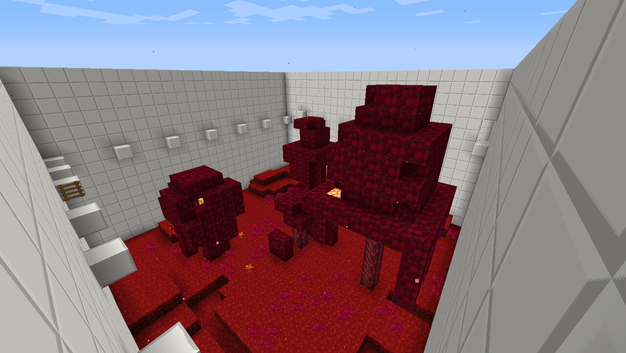 Parkour rooms biomes Minecraft Map