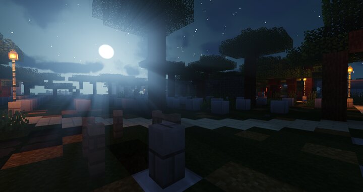 cemetery Minecraft Map