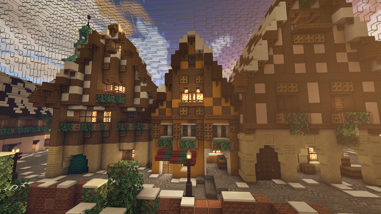 A Bavarian Christmas Scene (Inspired by Rothenburg ob der Tauber ...