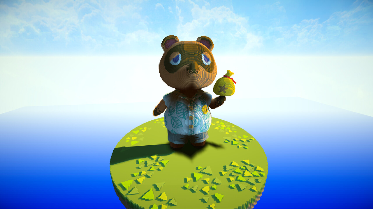 Animal crossing Tom Nook Minecraft Map