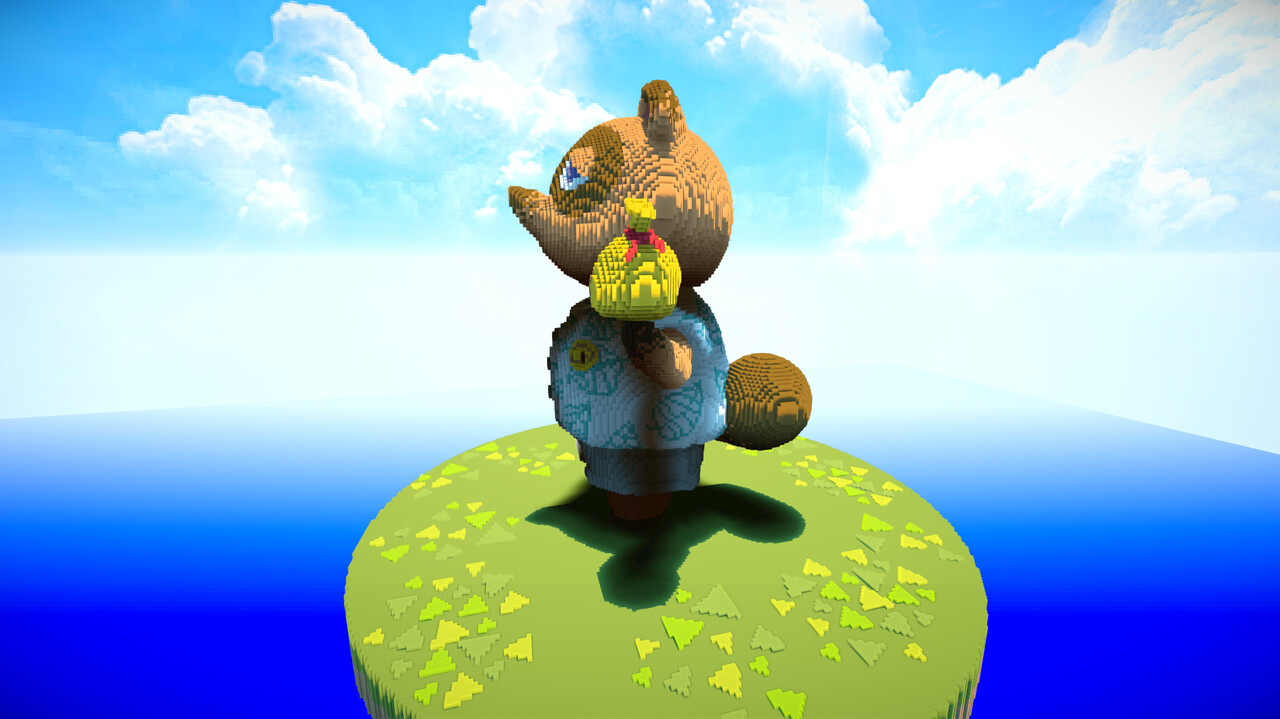 Animal crossing Tom Nook Minecraft Map