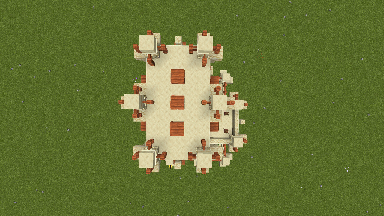 Desert Survival Base Minecraft Map