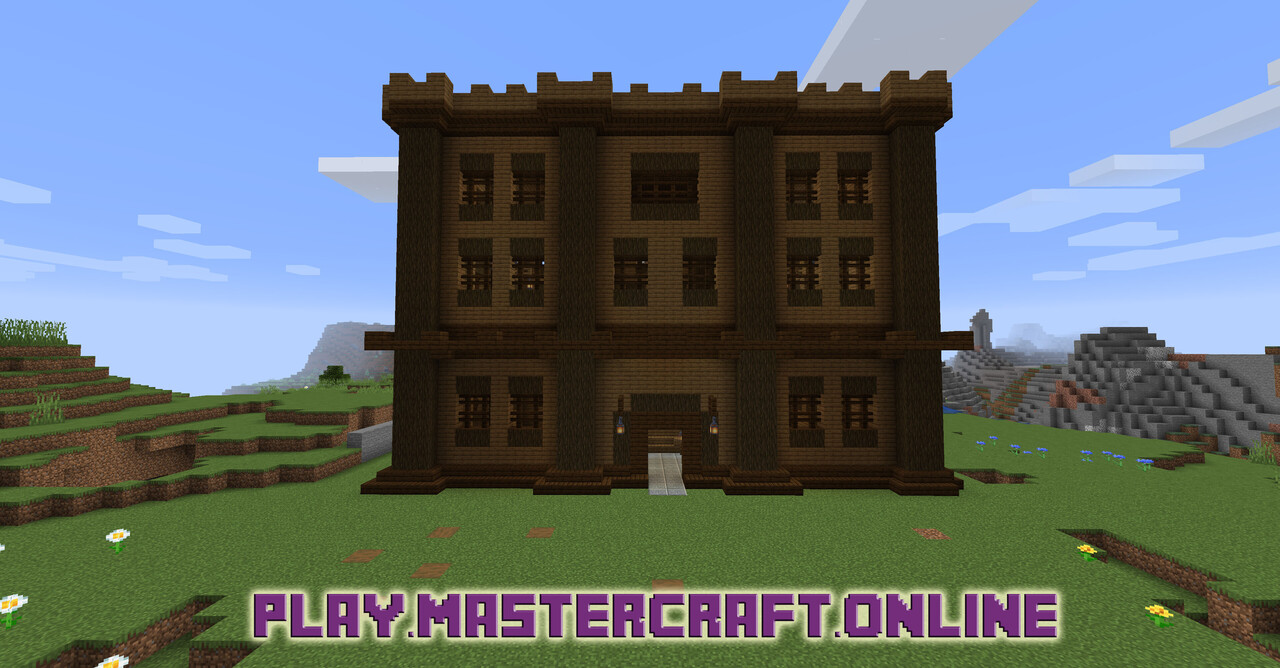 Mastercraft Wooden Structure Collection 1 Minecraft Map