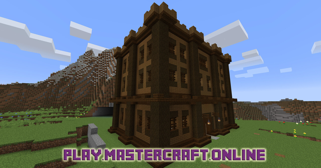 Mastercraft Wooden Structure Collection 1 Minecraft Map